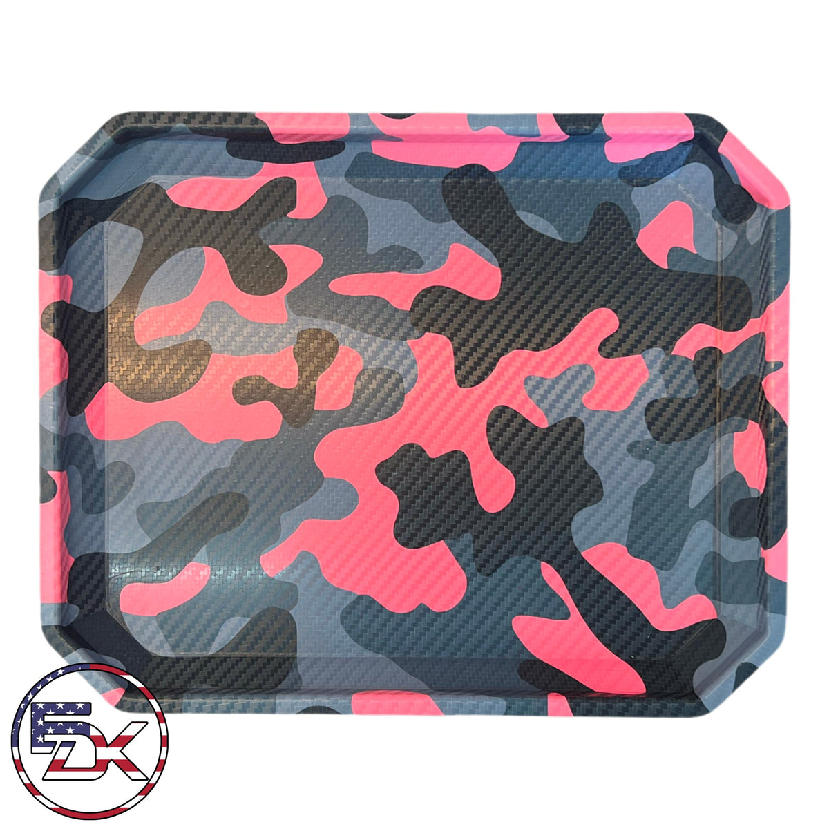 Carbon Fiber Camo - Pink - EDC Kydex Tray – Everydaykydex